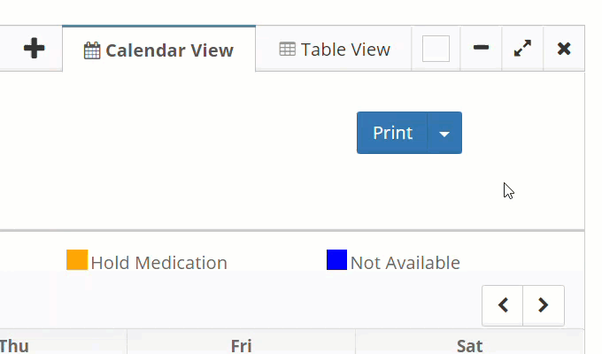 eMAR (Electronic Medication Administration Record)