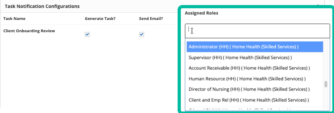 Automated Task Notifications and Configurations