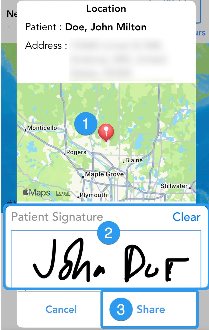 Recalibrate a Client's Location