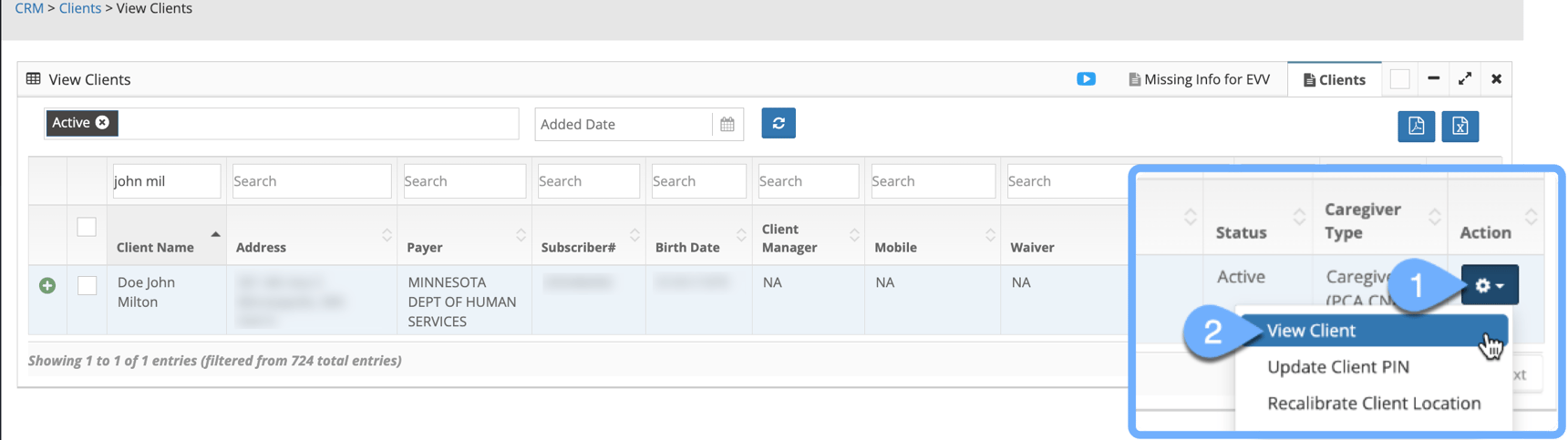 View and Manage Client Documents in the Web Portal
